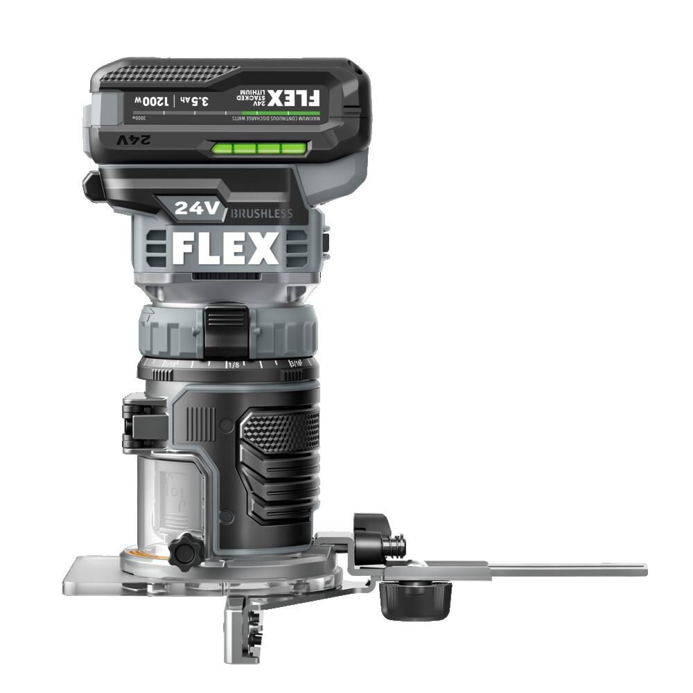 FLEX 24V Trim Router Stacked Lithium Kit FX4221 1F From FLEX Acme Tools