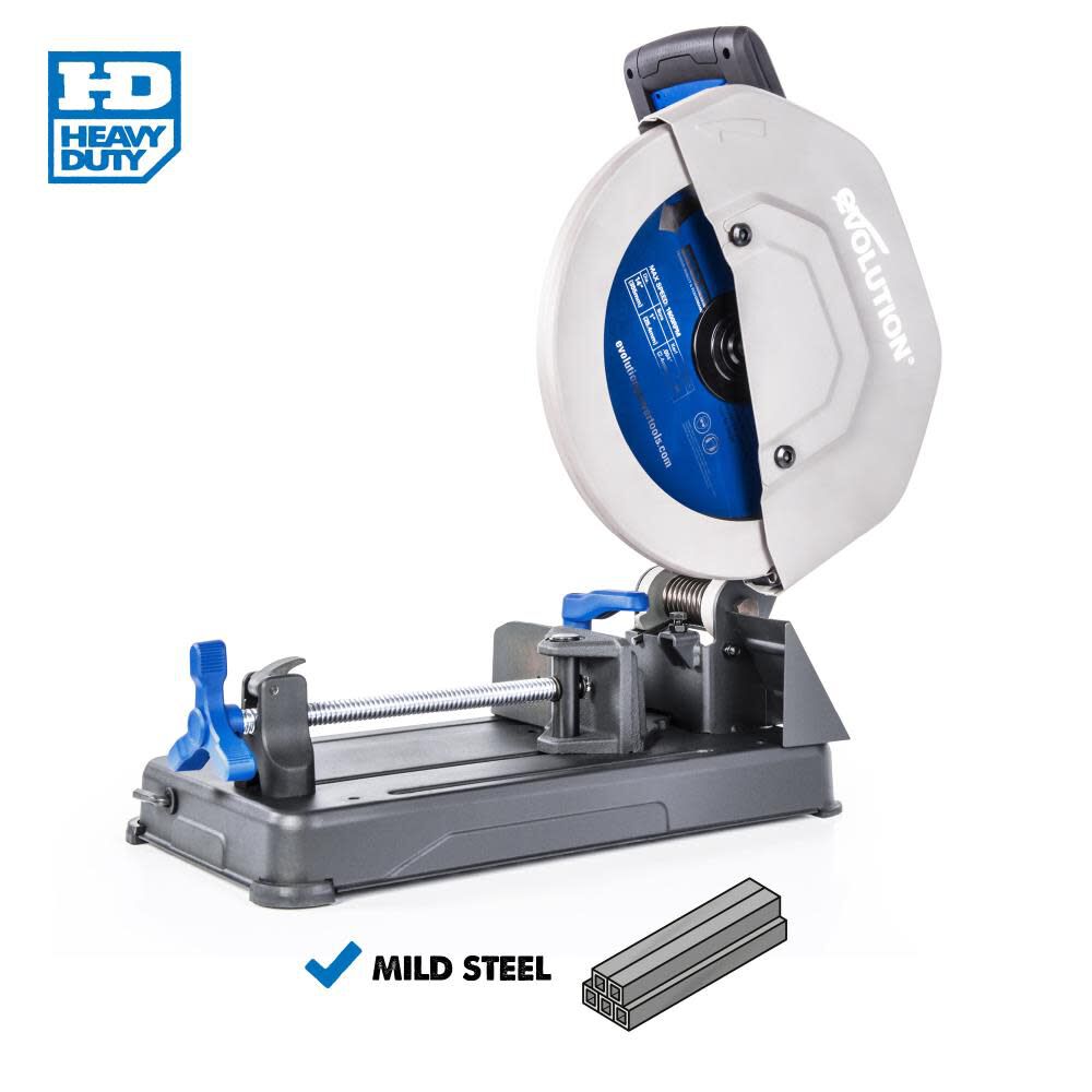 Evolution Power Tools S355CPSL 14 inch Metal Cutting Chop Saw S355CPSL ...