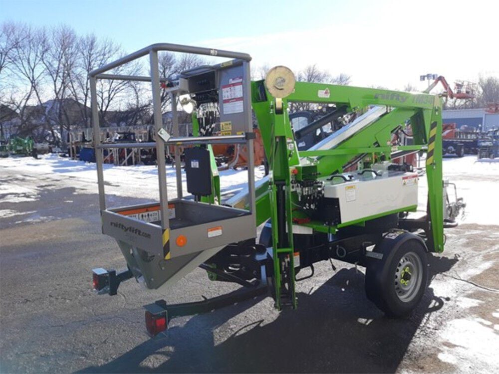Niftylift TM34TG 34 Ft. Gas Powered Trailer Mounted Towable Niftylift TM34TG 34 Ft. Gas Powered Trailer Mounted Towable