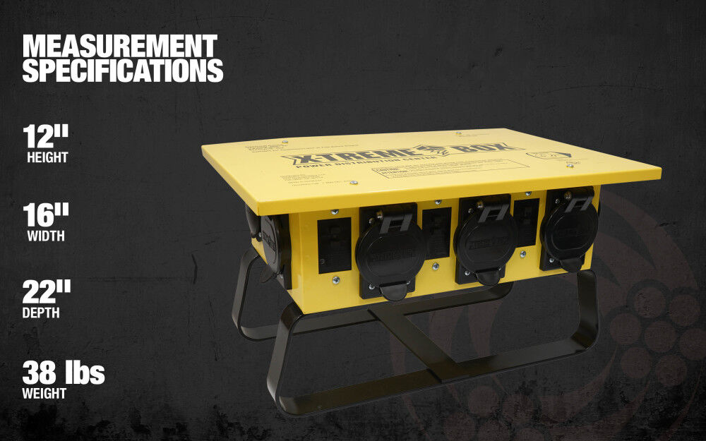 Southwire X TREME BOX Power Distribution Unit 6506UGSX - Acme Tools