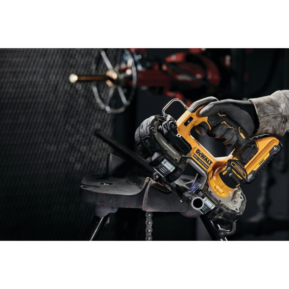 DEWALT ATOMIC 20V MAX Compact Bandsaw Brushless Cordless 1 3/4in (Bare ...