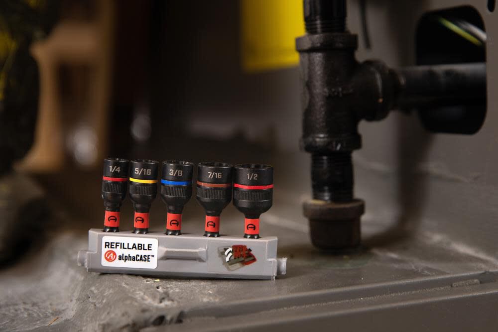 Crescent APEX Bolt Biter Impact Nut Driver and Extractor Set 5pc ...