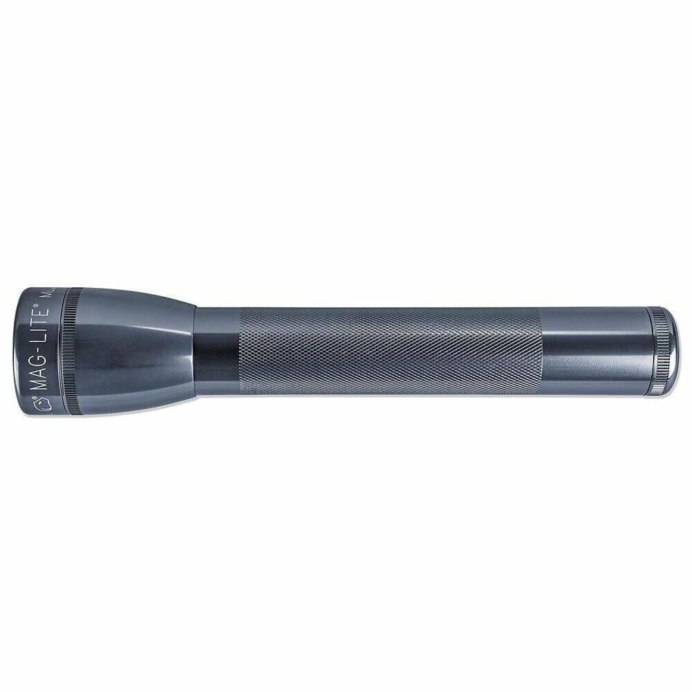 Maglite Flashlight ML25LT 173 Lumens Gray LED 2 Cell C 188-000-058 from ...