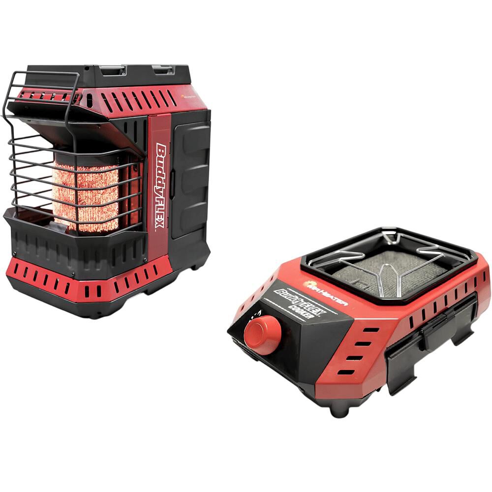Mr Heater 8000-11000BTUBuddy Flex PortableRadiantHeater with 8000 BTU ...