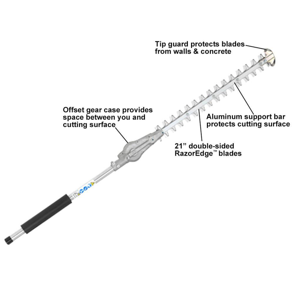 Echo PAS Hedge Trimmer Attachment 21in Double Sided Shaft 99944200486 from Echo - Acme Tools