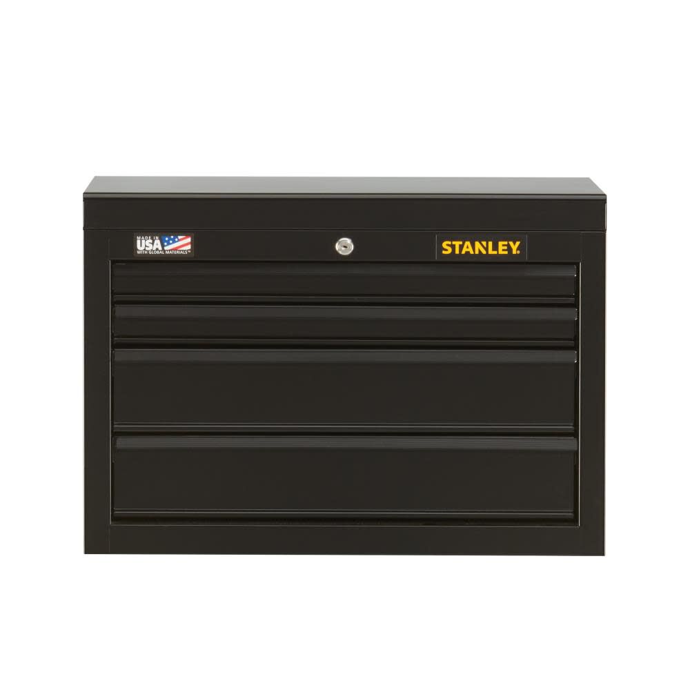 Stanley 26 in. W 100 Series 4-Drawer Tool Chest STST22643BK from ...
