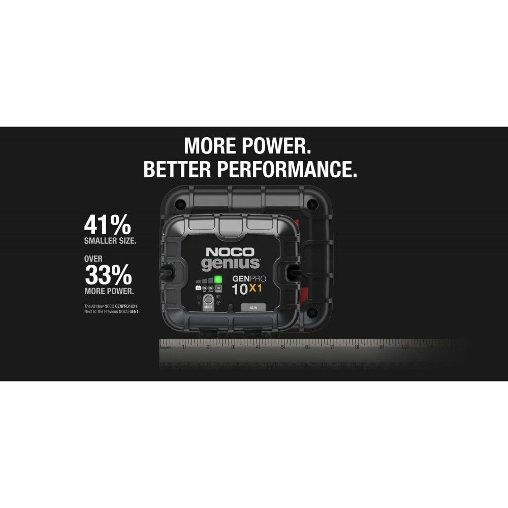 Noco Battery Charger 12V 10A Fully Automatic Waterproof On Board ...