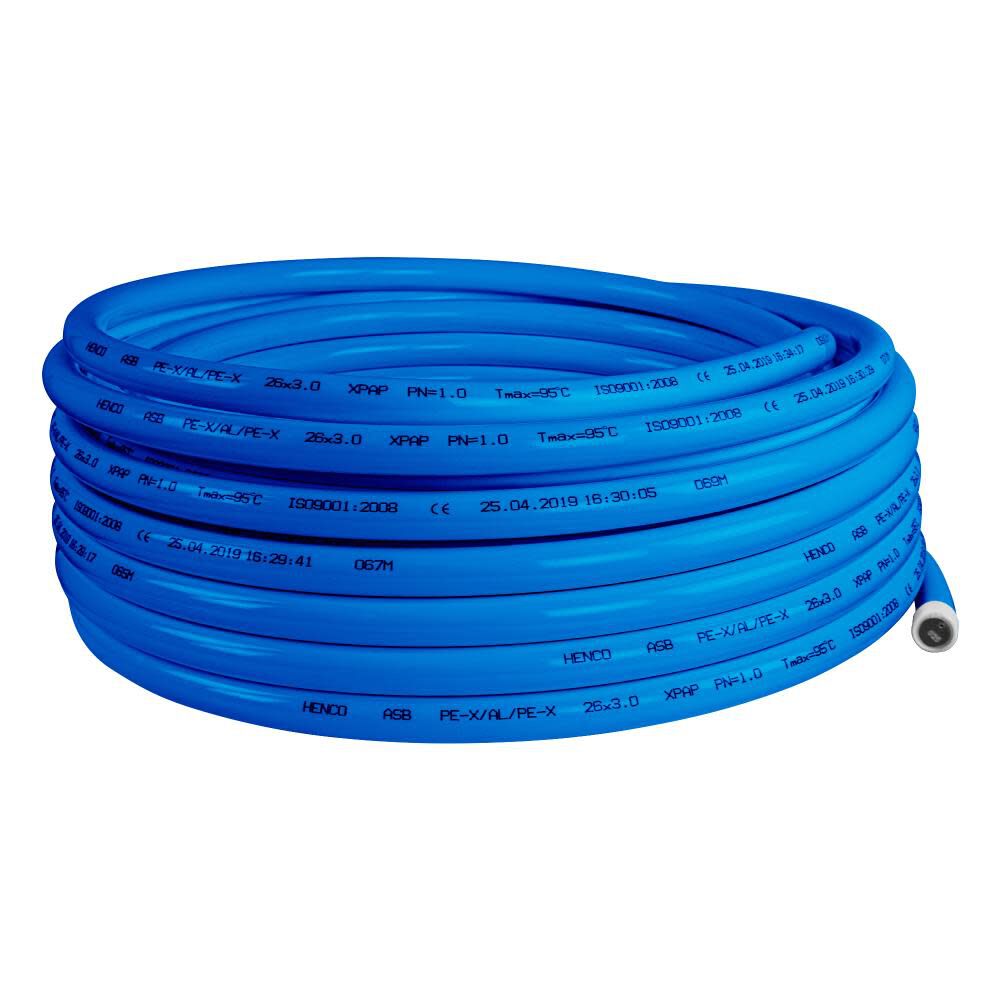 Industrial Air 3/4 in x 100 ft Aluminum Flexible Compressed Air Piping ...