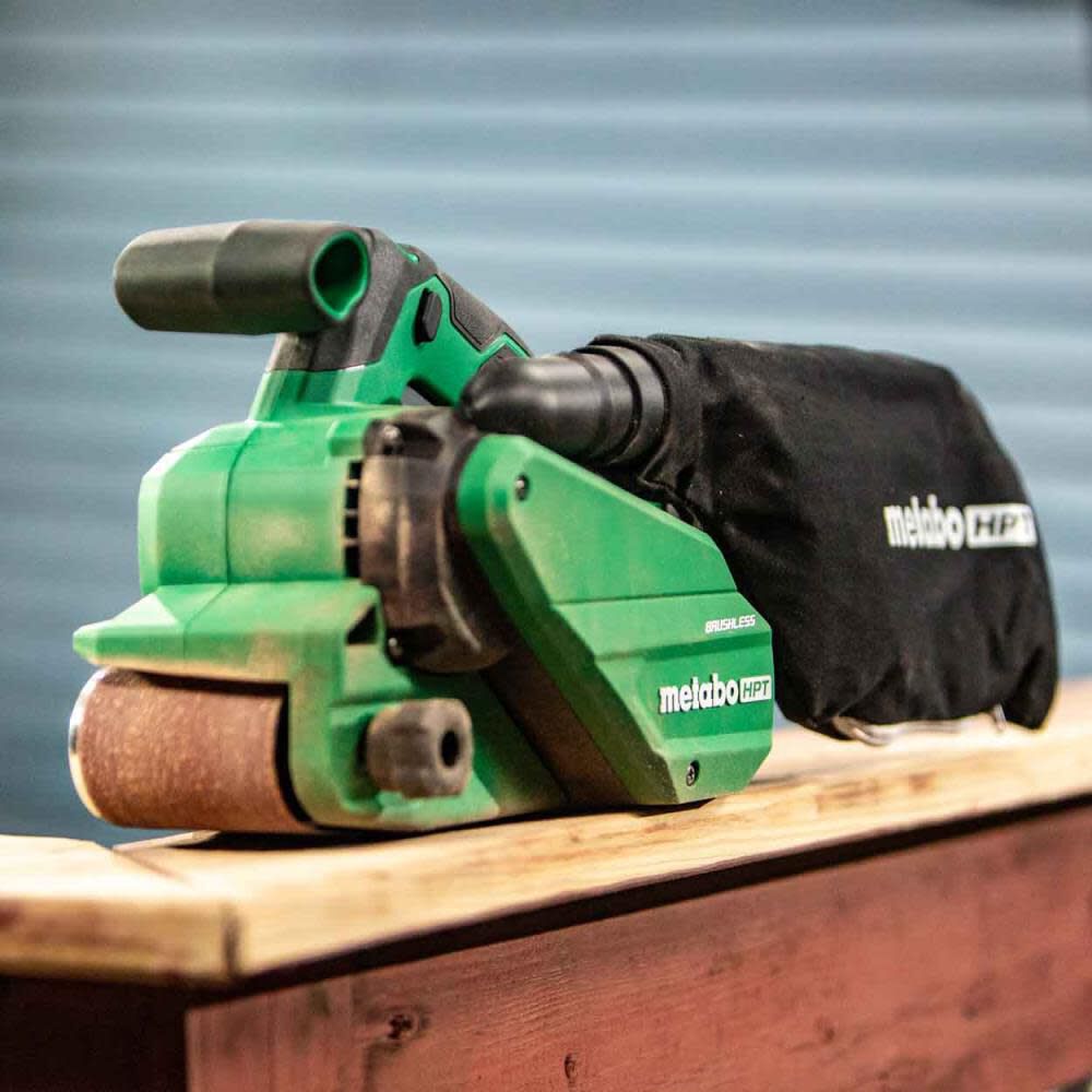 Metabo HPT 36V MultiVolt Cordless Brushless 3" x 21" Belt Sander (Bare ...