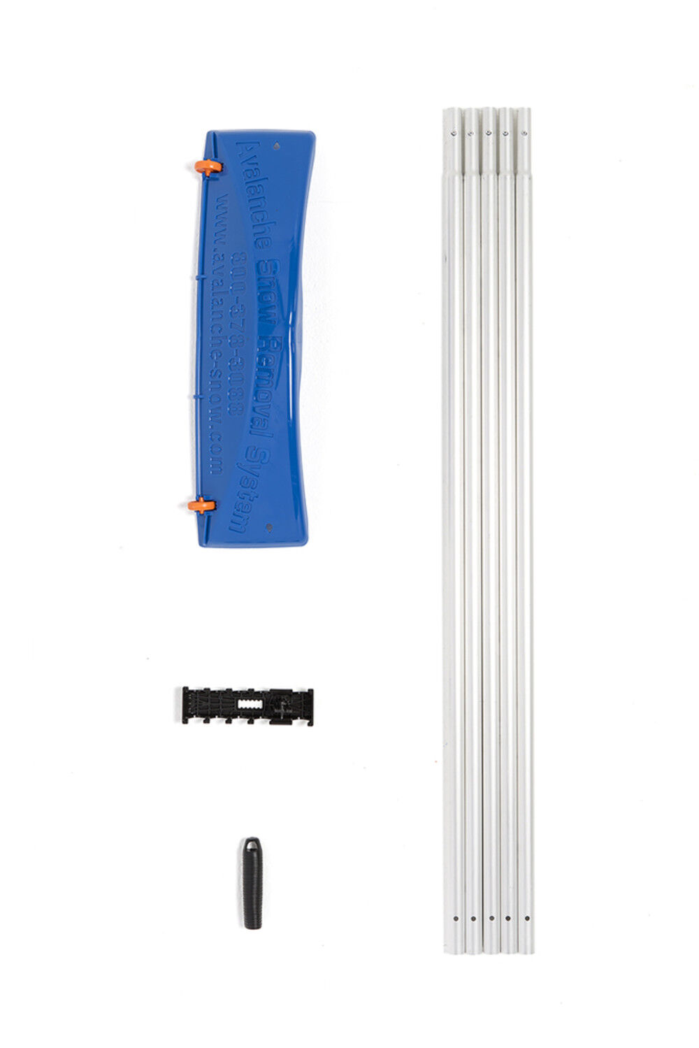 Avalanche SnowRake Deluxe 20 ft. Aluminum Handle Roof Rake with 24 in ...