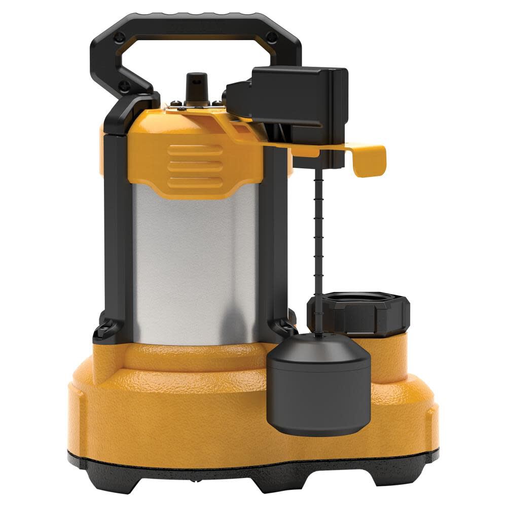 DEWALT 3/4 HP SSTL/Iron Sump Pump DXWP62783 - Acme Tools