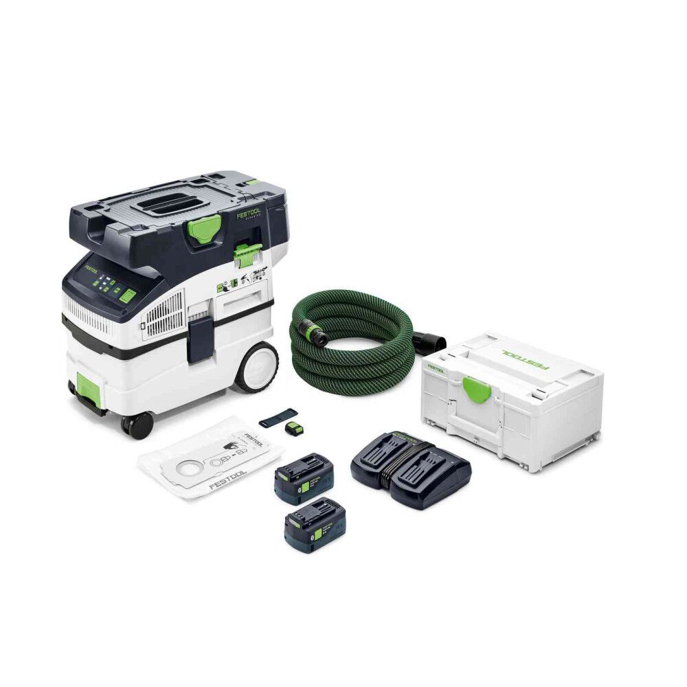 Festool 36V Mobile Dust Extractor CLEANTEC CTC MIDI I Cordless Kit ...