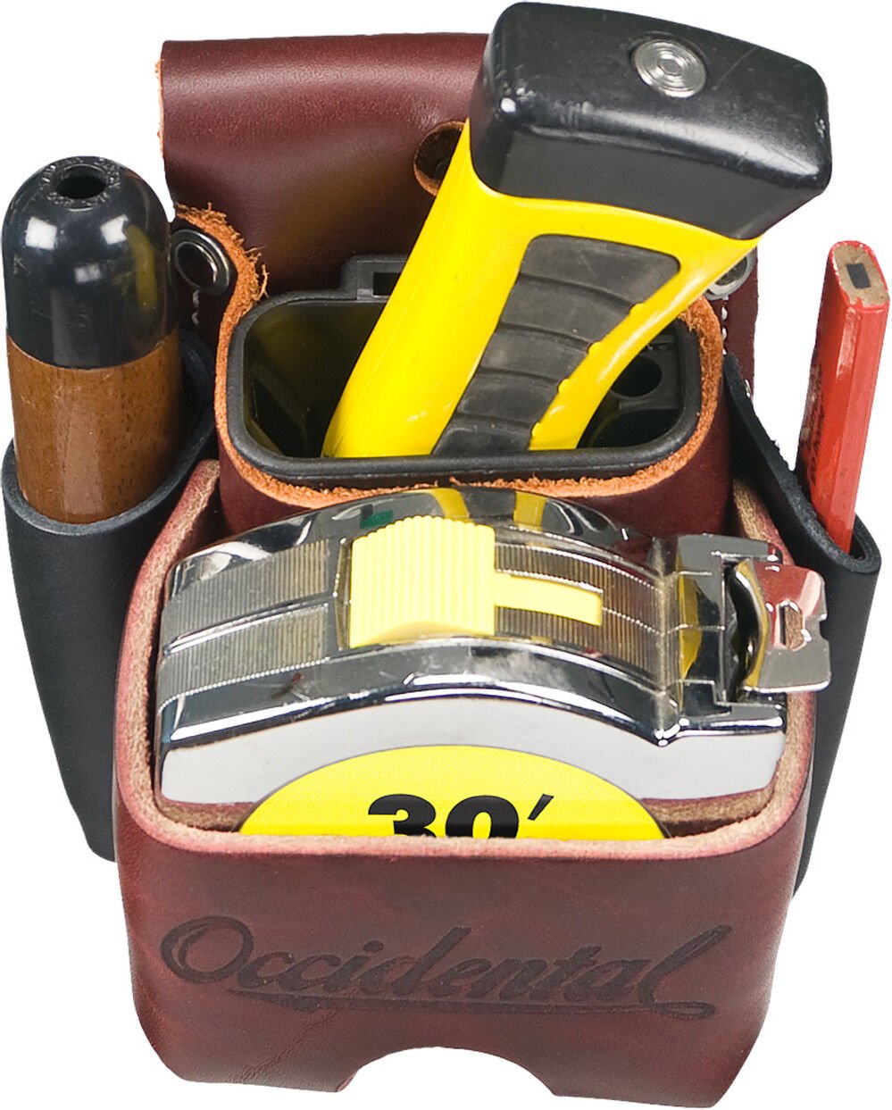 Occidental Leather Clip-On 4 in 1 Tool/Tape Holder 5523 - Acme Tools