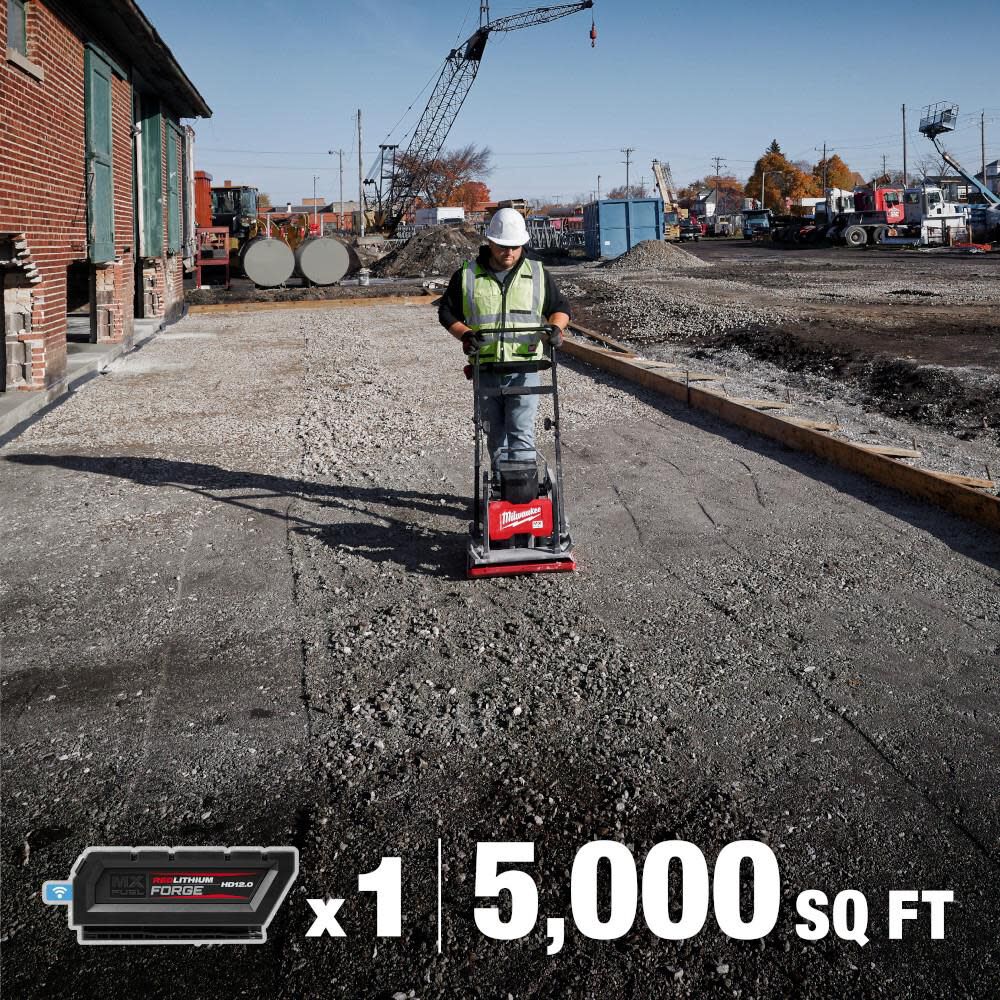 Milwaukee MX FUEL 20 in Plate Compactor Kit MXF220-2HD from Milwaukee ...