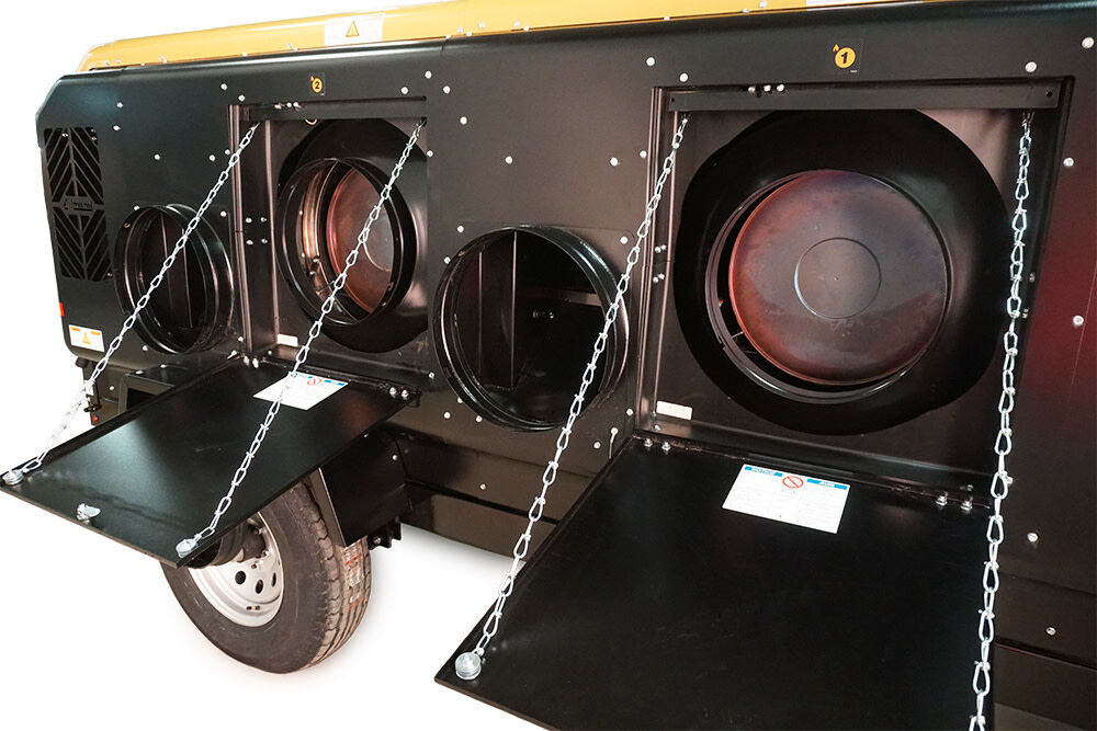 Allmand Maxi-Heat 1M BTU Indirect Fired Mobile Diesel Heater 81012599 ...