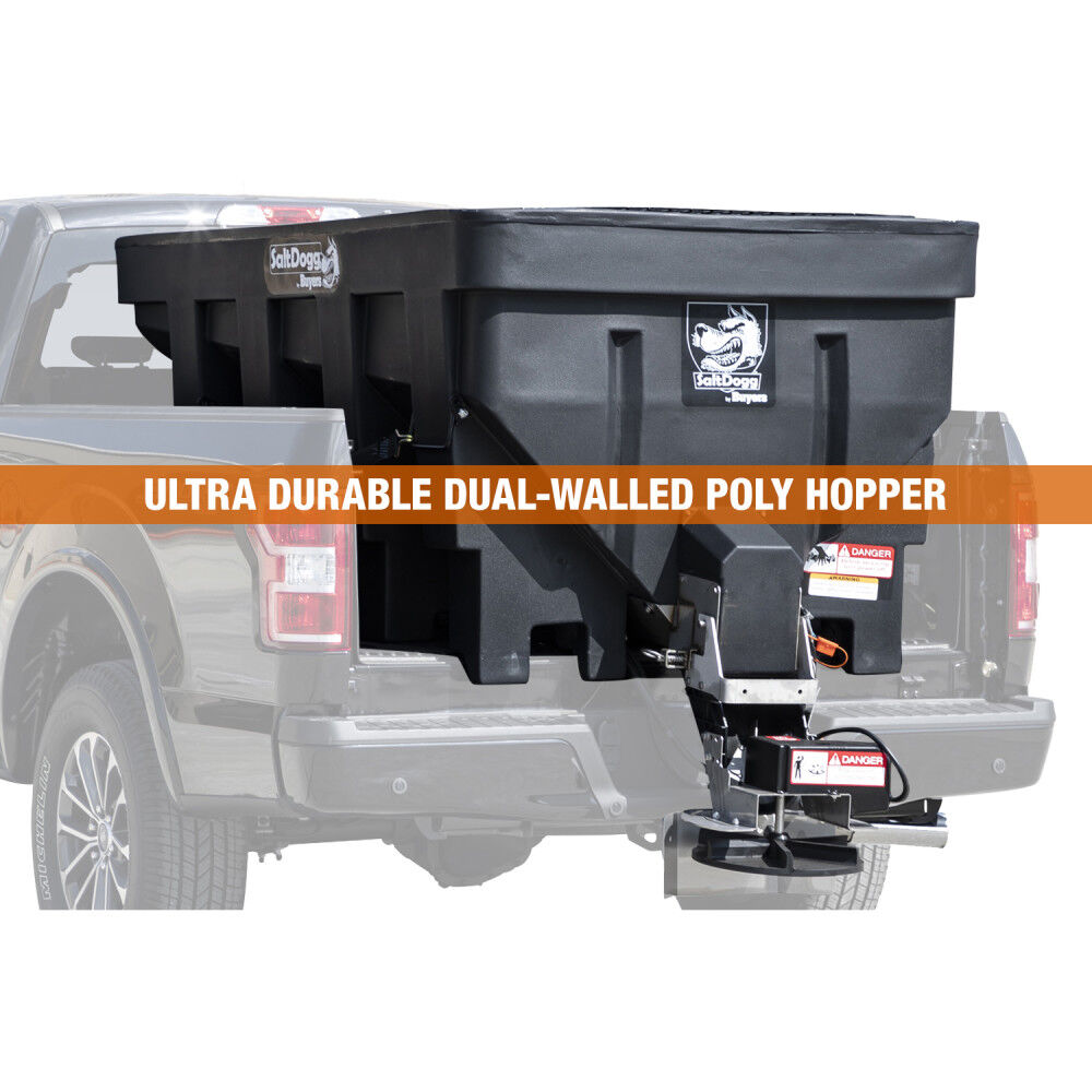 Buyers Products Company SaltDogg 1.5 Cubic Yard Electric Poly Hopper ...