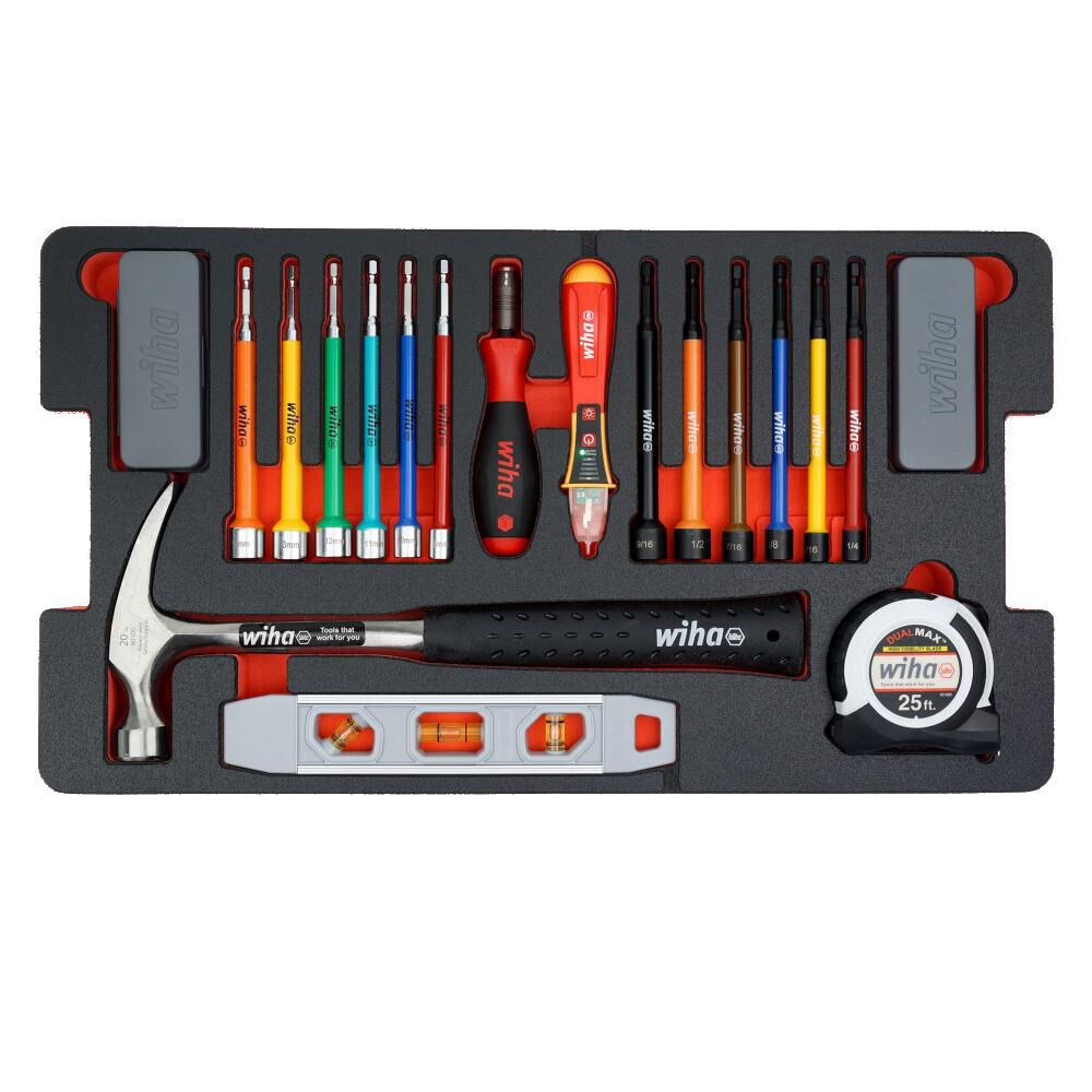 Wiha Premium Kit In Rolling Tool Box 194pc 92100 from Wiha - Acme Tools