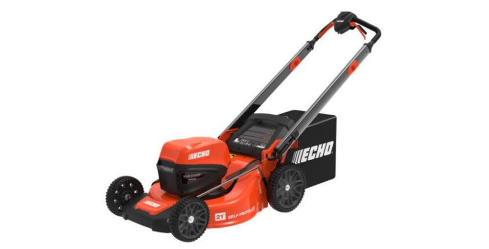 Echo 21in 56V eFORCE 3-in-1 Self-Propelled Lawn Mower with 5Ah Battery ...