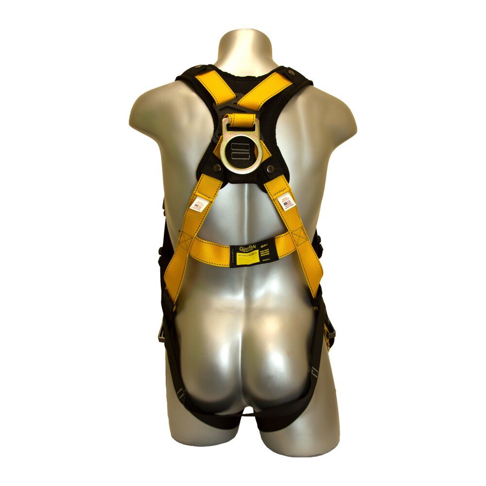 Guardian Fall Protection M-L Series 3 Full-Body Harness with Chest PT ...