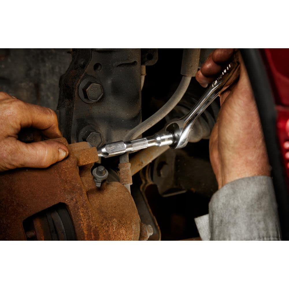 Milwaukee 1/4 Inch Drive Hex Bit Metric Socket Set 6pc 48-22-9541 ...