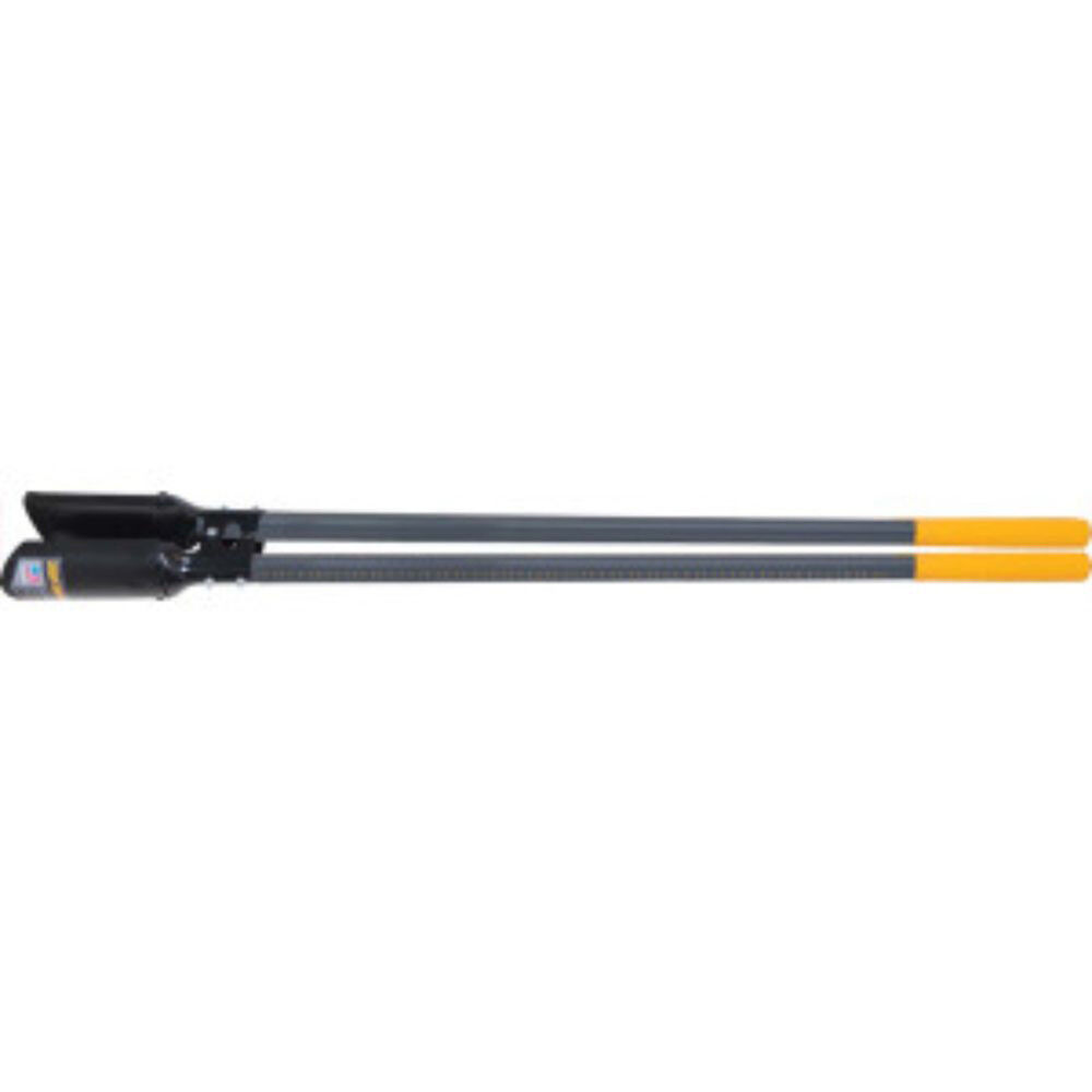 True Temper 58.5 in. Post Hole Digger with Ruler and Fiberglass Handle ...