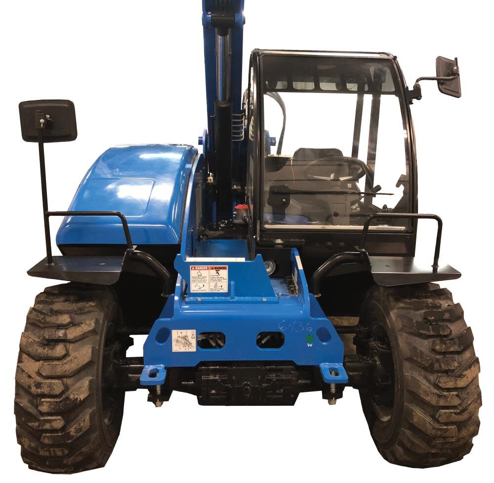 Genie 5500 LB. Capacity - 19 Ft. Reach Telehandler with Heated Cab and ...