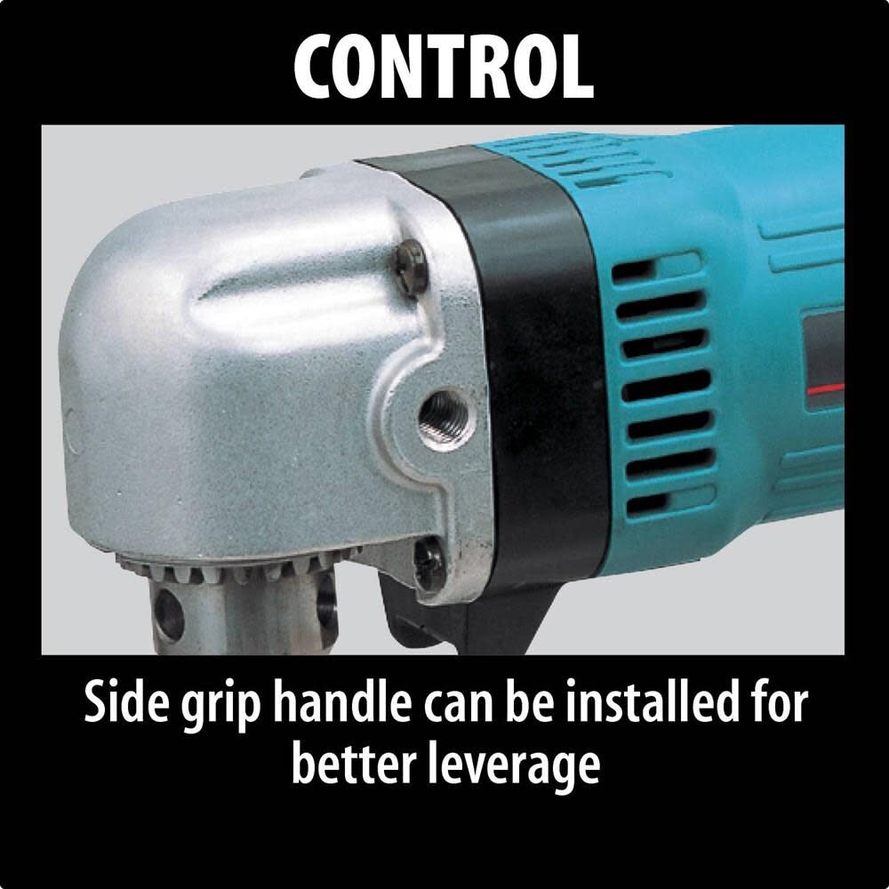 Makita 3/8 in. Angle Drill Reversible DA3010F - Acme Tools