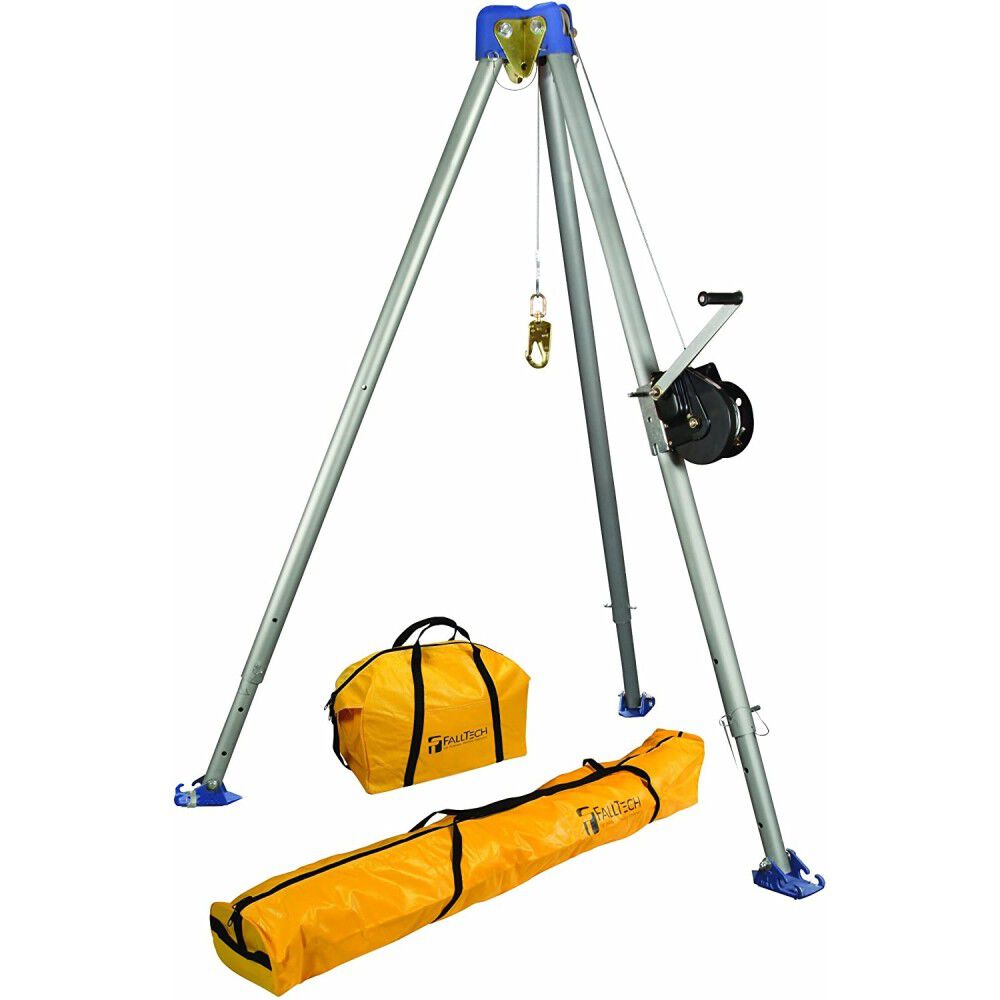Falltech 11' Confined Space Tripod System with 120' Winch 7510 - Acme Tools