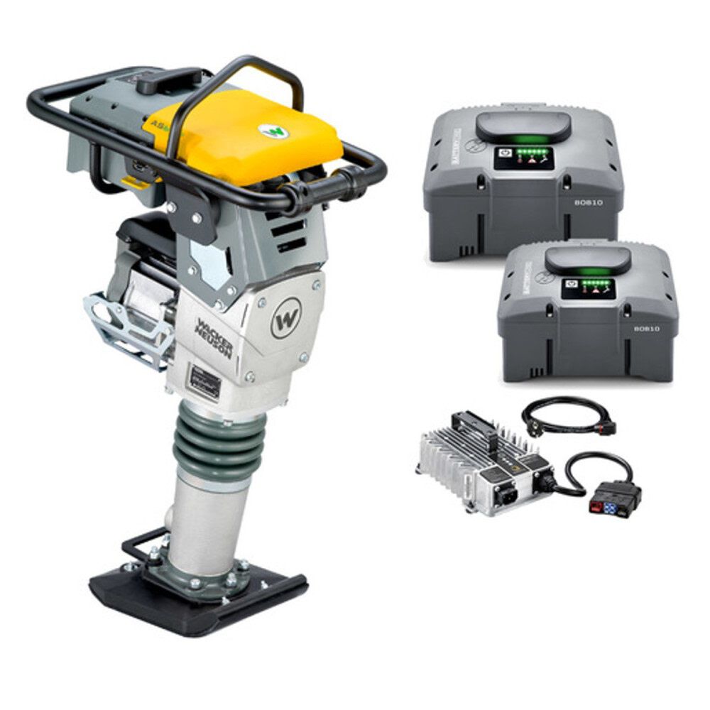 Wacker Neuson AS60e Battery Powered Rammer Standard Kit with BOC7 ...
