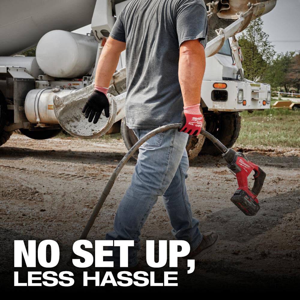 Milwaukee M18 FUEL 4ft Concrete Pencil Vibrator-Reconditioned (Bare ...