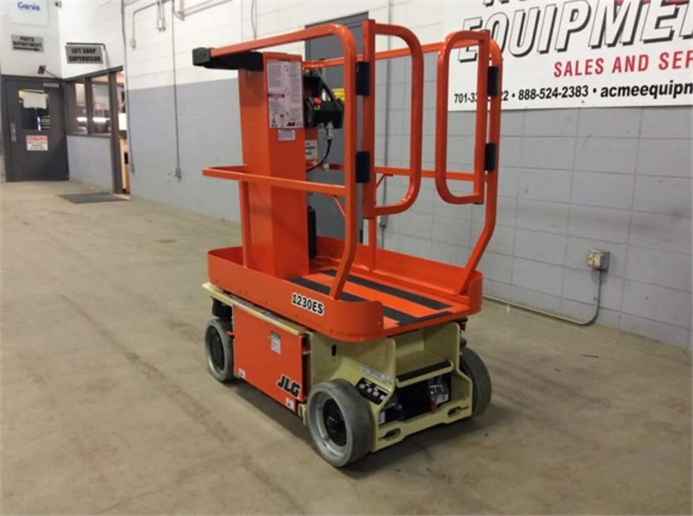 JLG 12Ft Driveable Vertical Mast Lift 1230ES - Acme Tools
