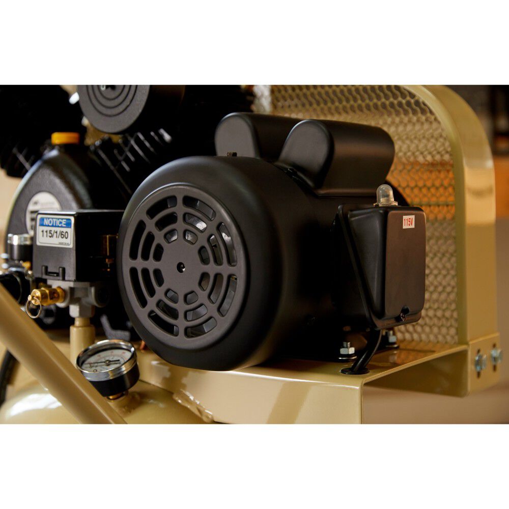 Ingersoll Rand 30 Gallon Horizontal Portable 2HP Reciprocating Air ...