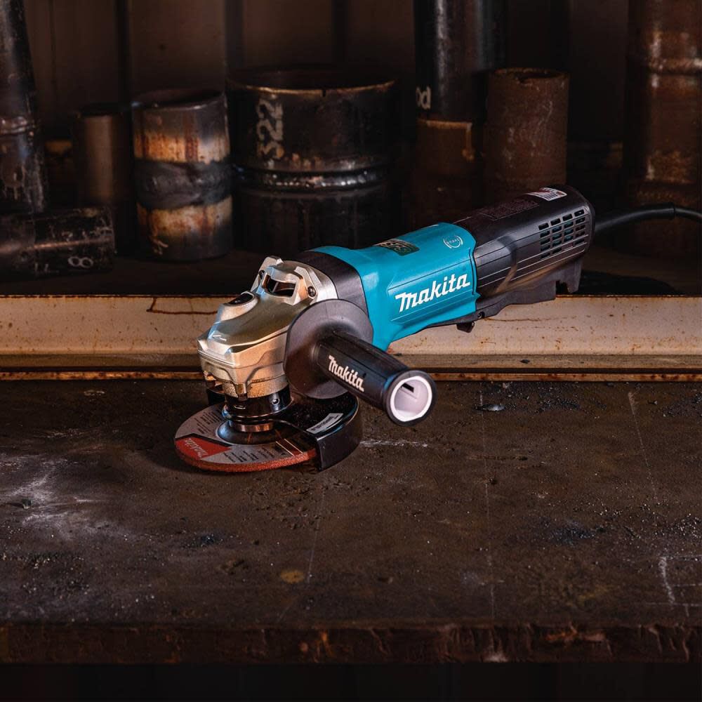 Makita 5 in SJS II High-Power Angle Grinder, Paddle Switch, with Brake GA5093 from Makita - Acme ...