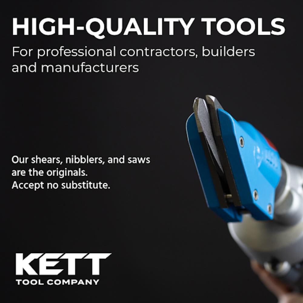 Kett Tool 14 Gauge Metal Electric Shear KD-440 - Acme Tools