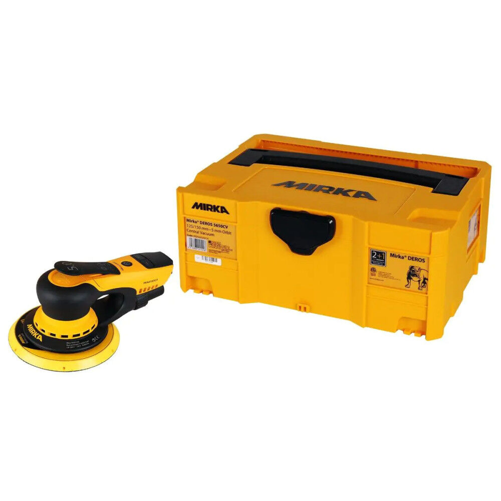 Mirka 6in 5mm Orbit Sander Electric Dust Free Trolley System MUSDF-6TSE ...