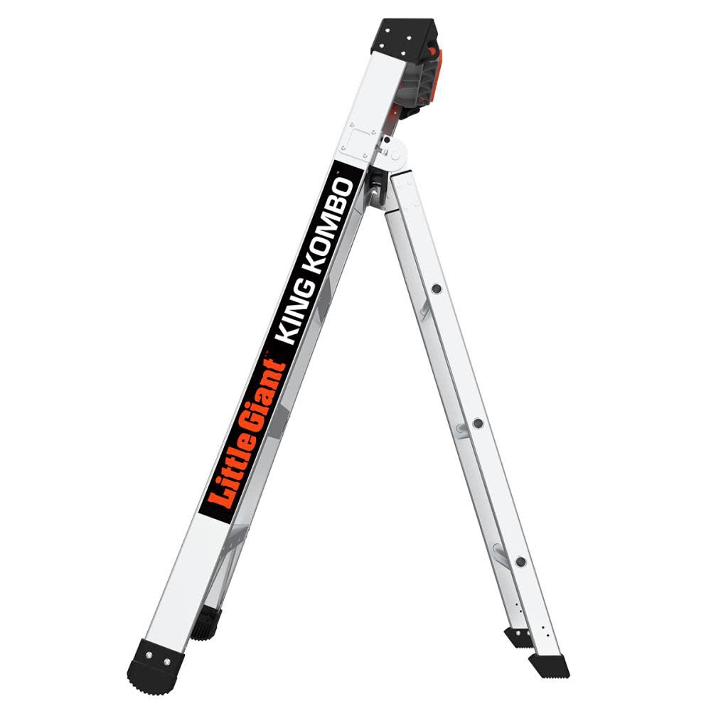Little Giant Safety King Kombo Model 5 Aluminum Type 1A Combo Ladder ...