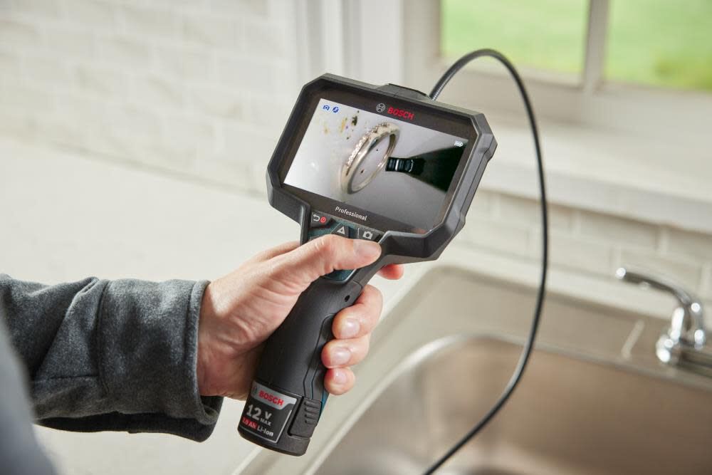 Bosch 12V Max Connected 11ft Handheld Inspection Camera Kit GIC5-27C ...