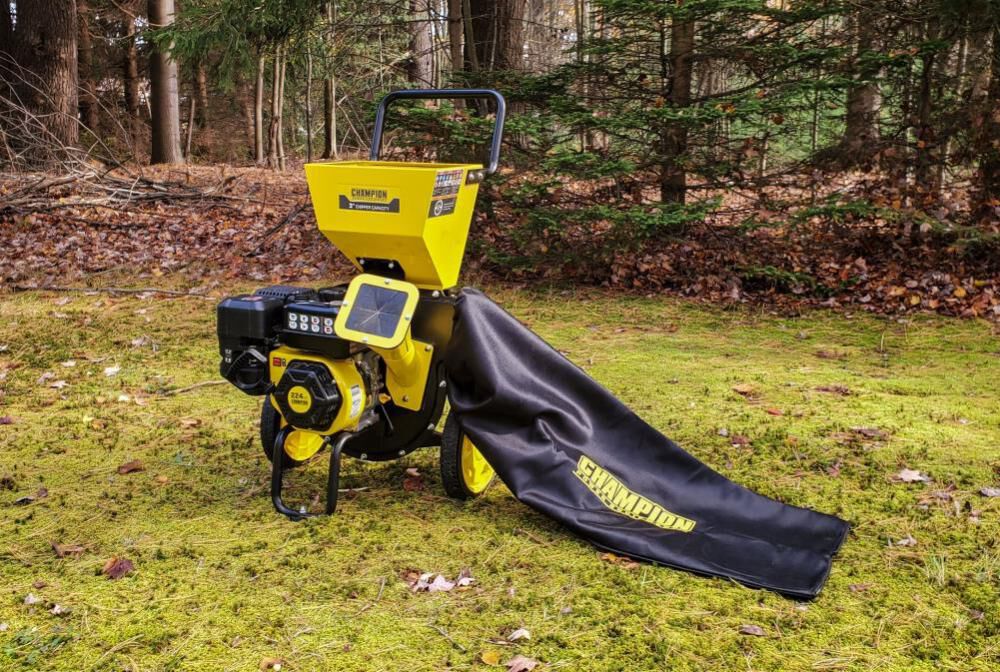 Champion Power Equipment 3-Inch Portable Chipper-Shredder with ...