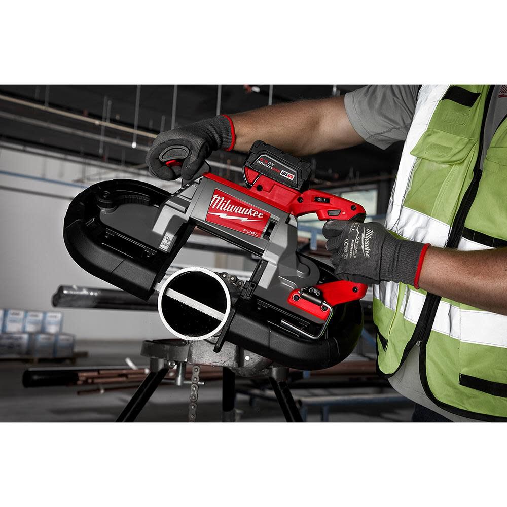 Milwaukee M18 FUEL Deep Cut Dual-Trigger Band Saw (Bare Tool) 2729S-20 ...