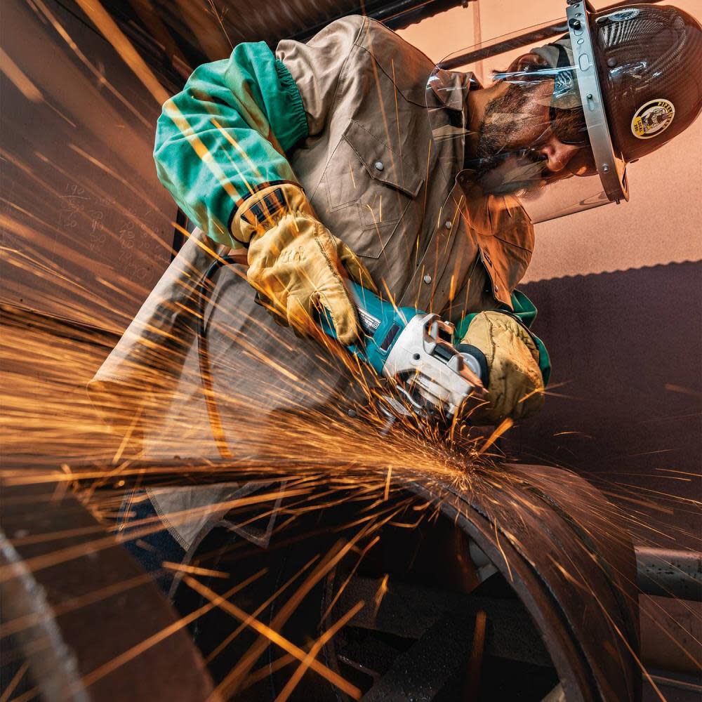 Makita 4-1/2 in SJS II High-Power Angle Grinder Paddle Switch GA4595 - Acme Tools