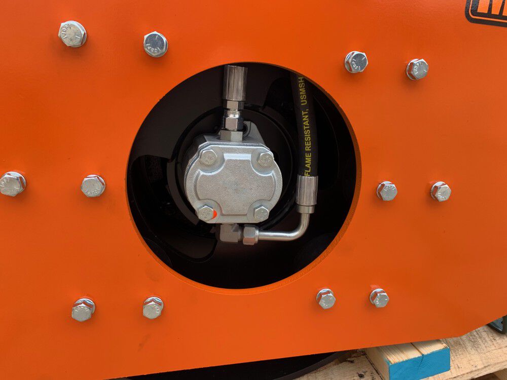 MBW ATS73 73in Skid Steer Smooth Roller Attachment 888099 - Acme Tools