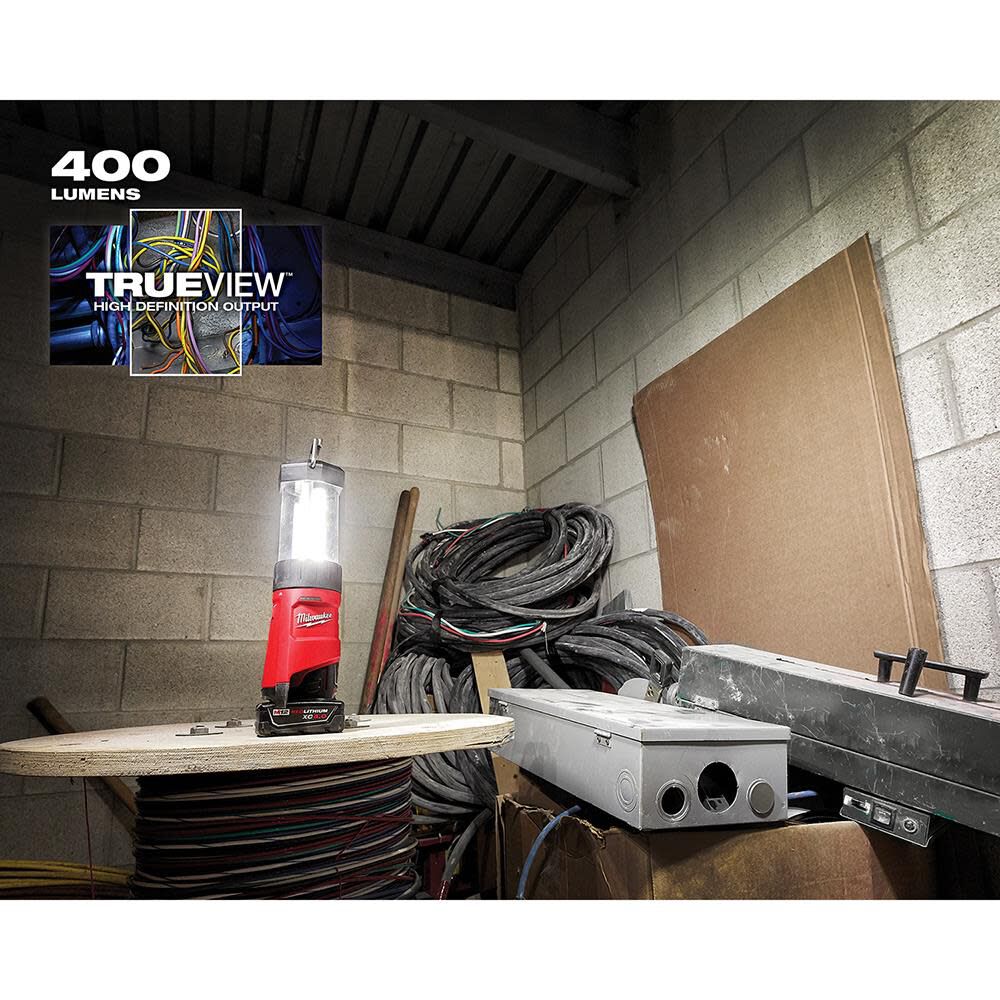 Milwaukee M12 Cordless Lithium-Ion LED Lantern (Bare Tool) 2362-20 ...