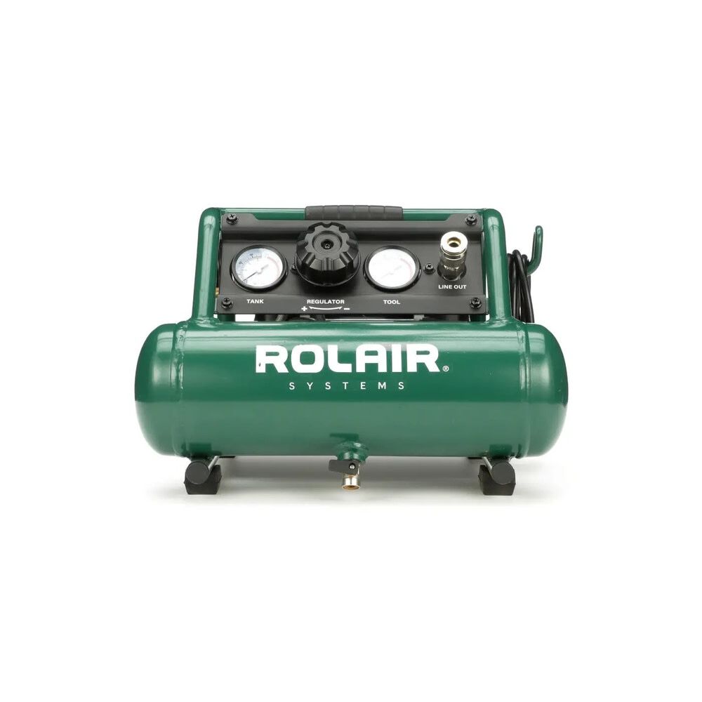 Rolair .5 HP Ultra Quiet Portable Air Compressor AB5PLUS - Acme Tools