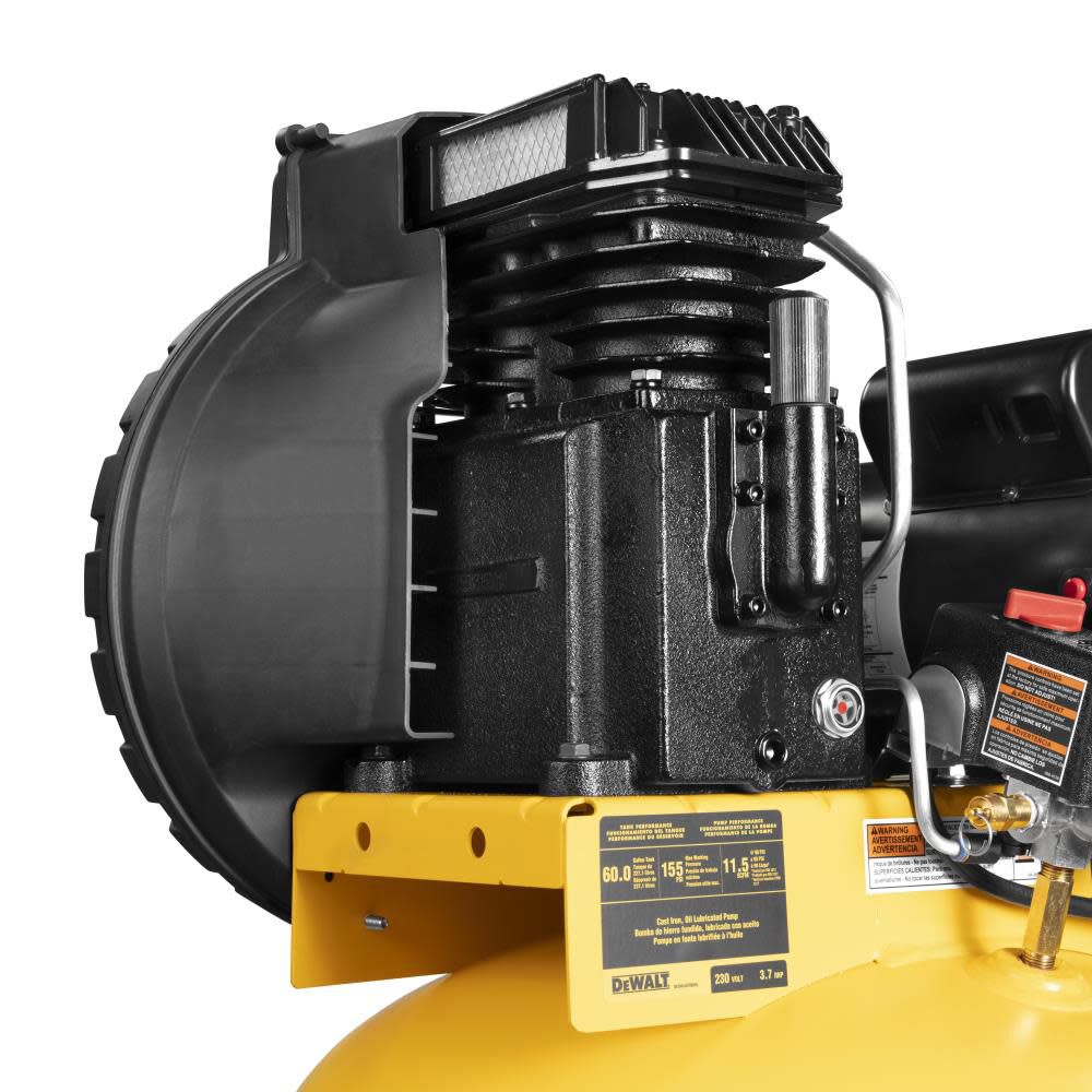 DEWALT 60-Gallon 155-PSI Electric Vertical Air Compressor DXCMLA3706056 ...