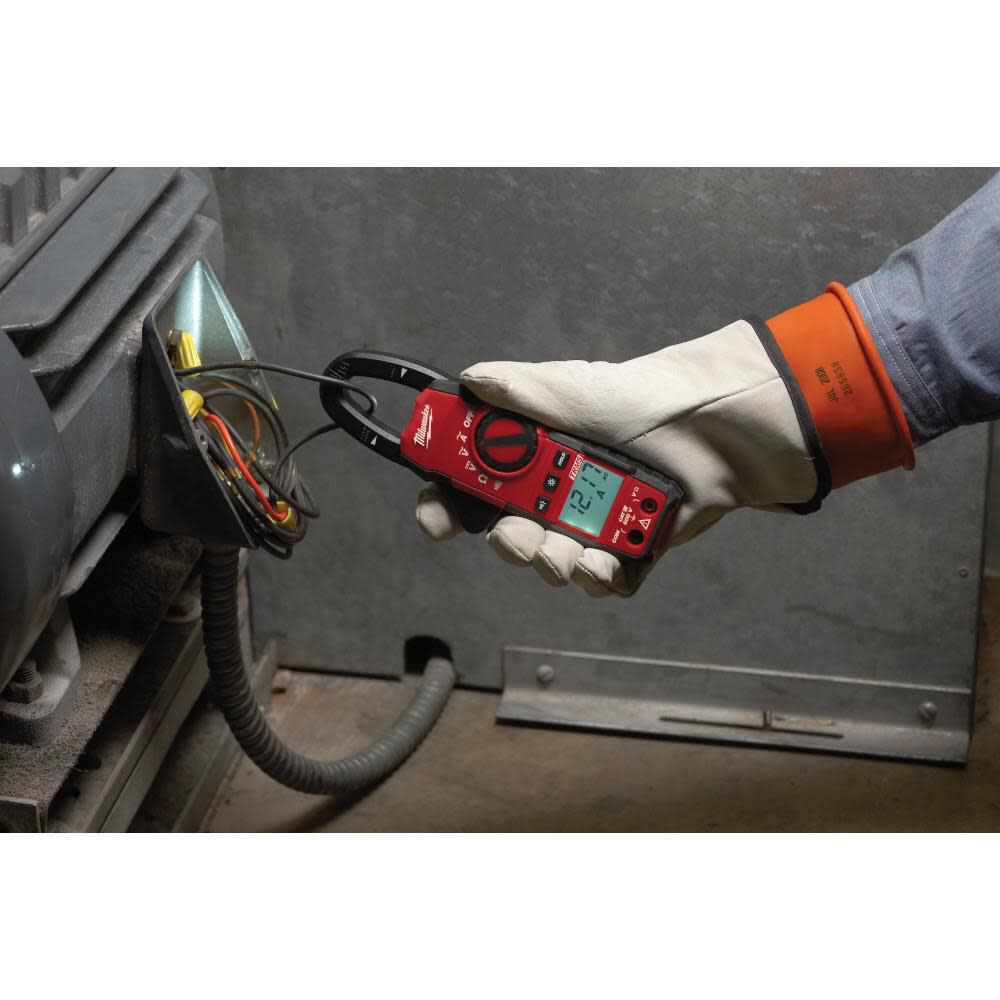 Milwaukee Heavy-Duty True-RMS 400 Amp Electrical Clamp Meter 2235-20 ...