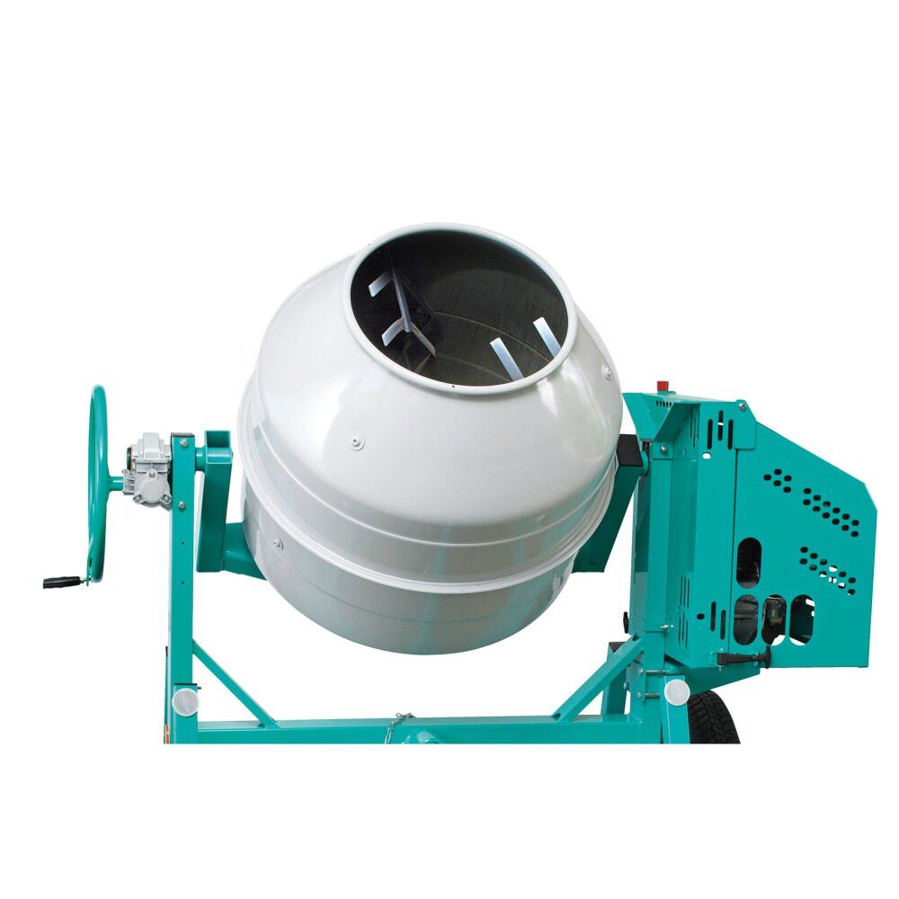 IMER Workman II 250 9 Cu-Ft. 5.5HP Honda GX160 Towable Multi-Mixer ...