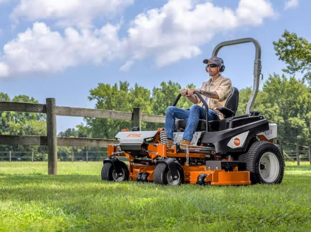 Stihl RZ 552 Z TURN 52" Zero Turn Lawn Mower with Kawasaki Engine WB03 ...