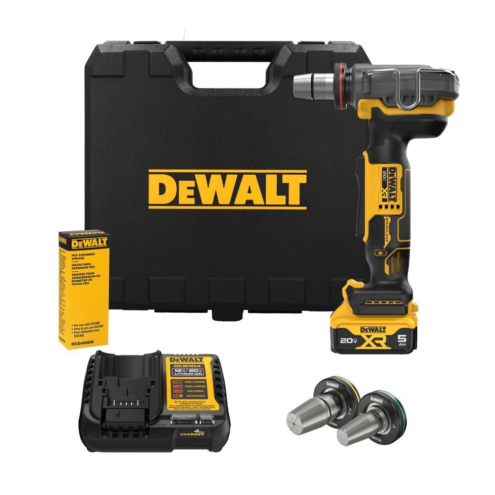 DEWALT 20V Max XR 1-1/2in PEX Expander Kit DCE410P1 - Acme Tools
