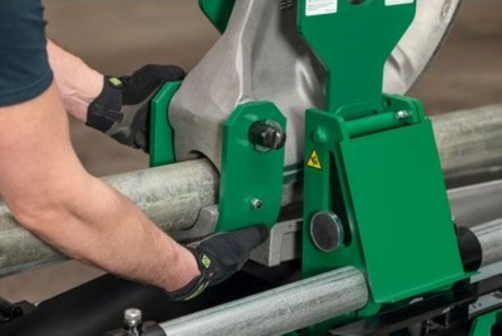 Greenlee Hydraulic Conduit Bender with Table & Pump 881GXE980MBTS ...