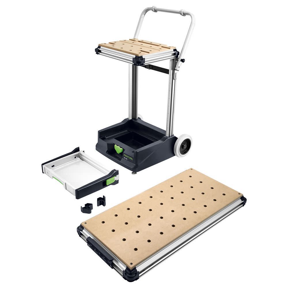 Festool MW 1000 Mobile MFT Work Shop SET with Extension Table 203802 ...
